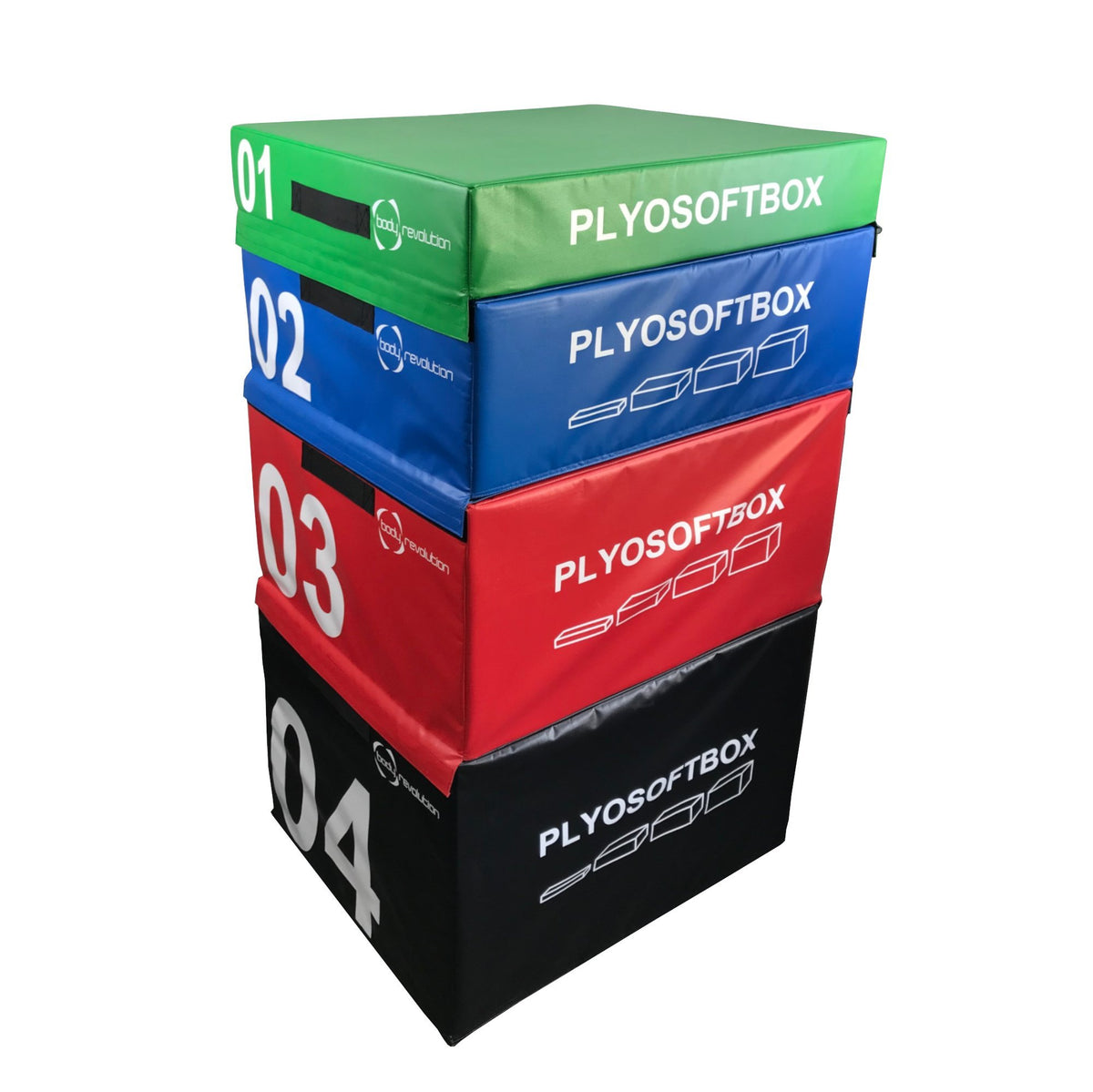Stackable Plyometric Box – Body Revolution